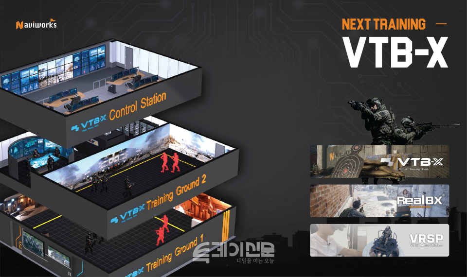 ㈜네비웍스, ‘2020 대한민국 방위산업전’서 신개념 가상증강훈련 플랫폼 ‘VTB-X’ 전격 공개