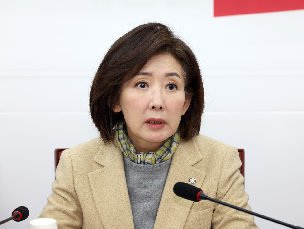 나경원 “통일교 시설 간 적 있지만 한학자와 1대1로 만난 적은 없어”